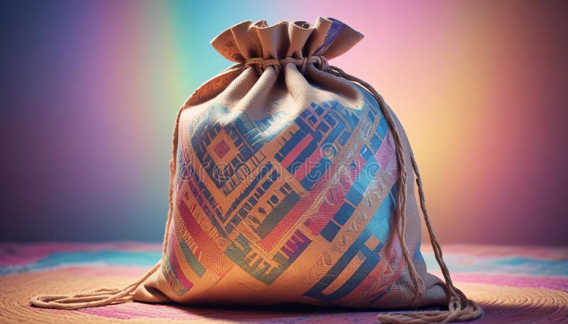 Beautiful and Ethnic Jute Sack Texture Stock Illustration ...