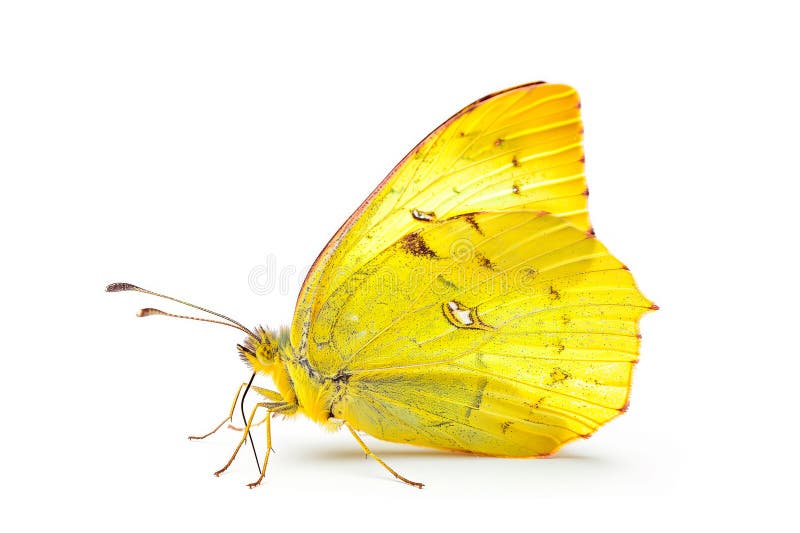 Yellow Butterfly Background