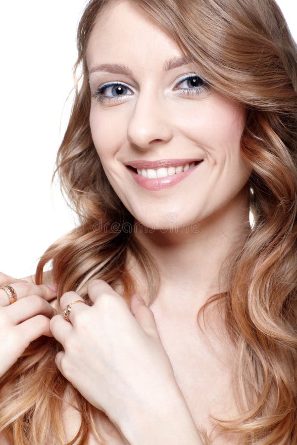 Beautiful european model stock image. Image of close, blond - 9122307