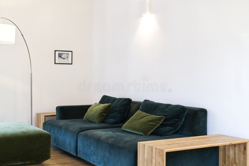 Beautiful Modern Style House Interior Stock Photo - Image of living ...