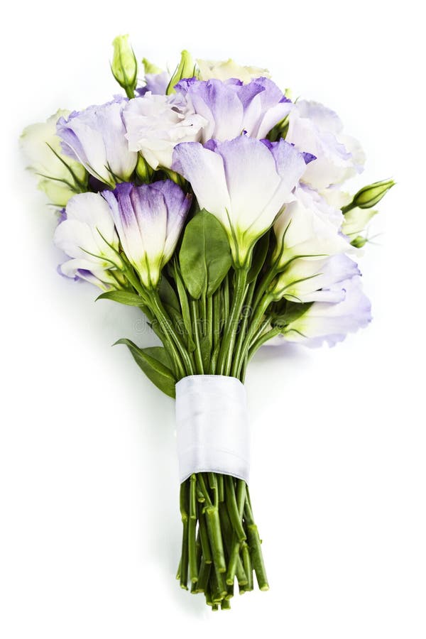 Beautiful Eustoma Flowers Bouquet Stock Image - Image of exotic, bloom ...