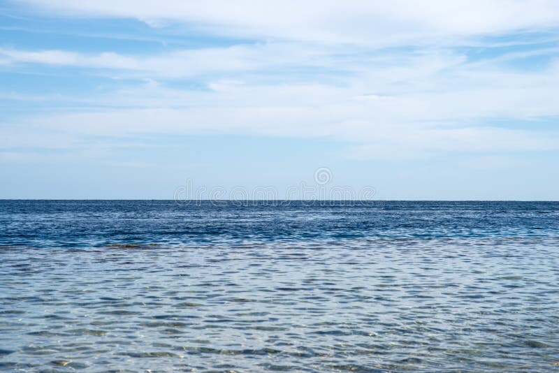 Beautiful Evening Views of the Red Sea Stock Image - Image of billow ...