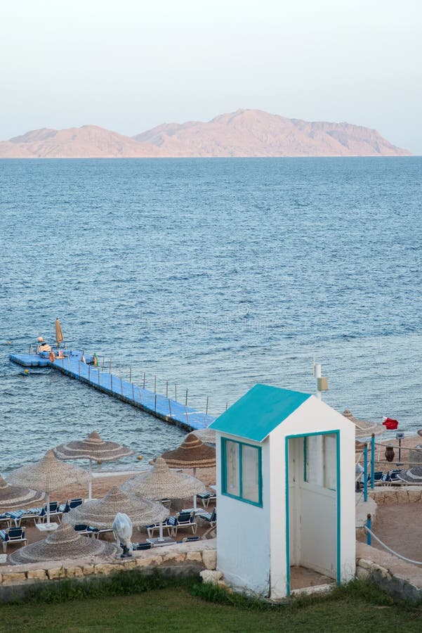 Beautiful Evening Views of the Red Sea Stock Photo - Image of nature ...