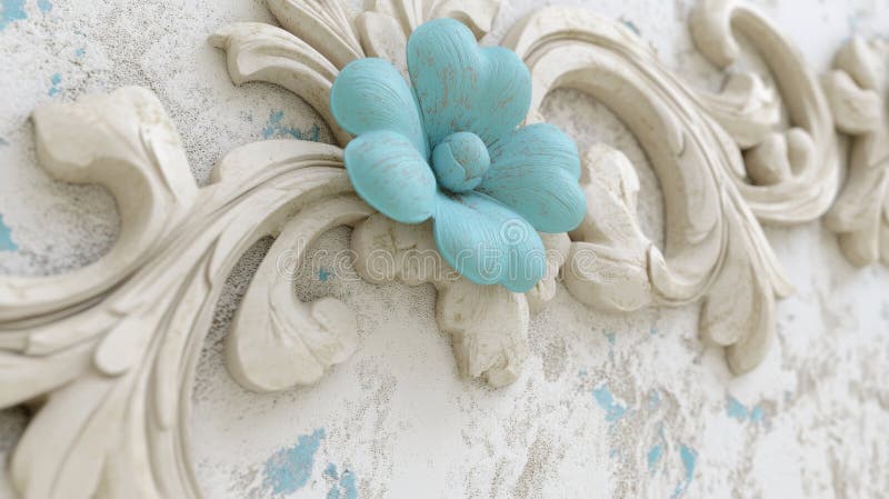 A Beautiful Example of Baroque Bas Relief Wall Art with Elegant ...