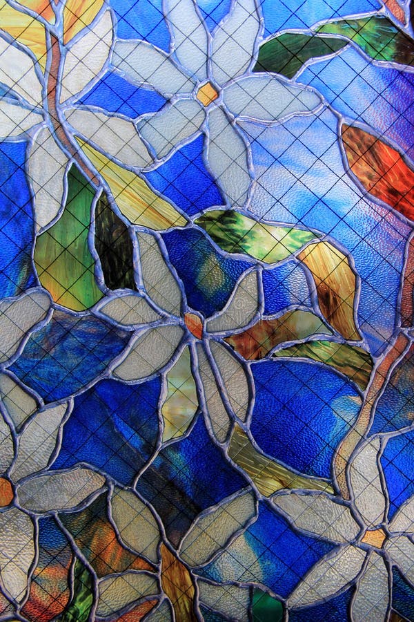Beautiful Example of Stained Glass Window Stock Image - Image of ...