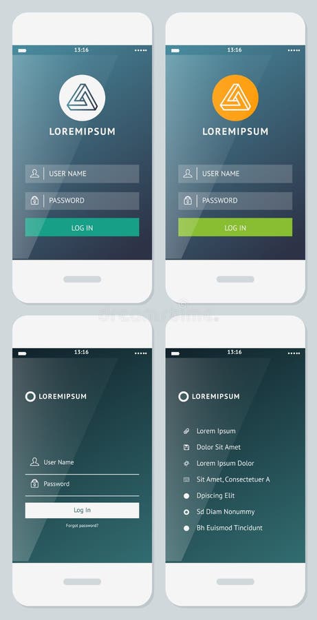 Banner Login Stock Illustrations – 9,766 Banner Login Stock ...