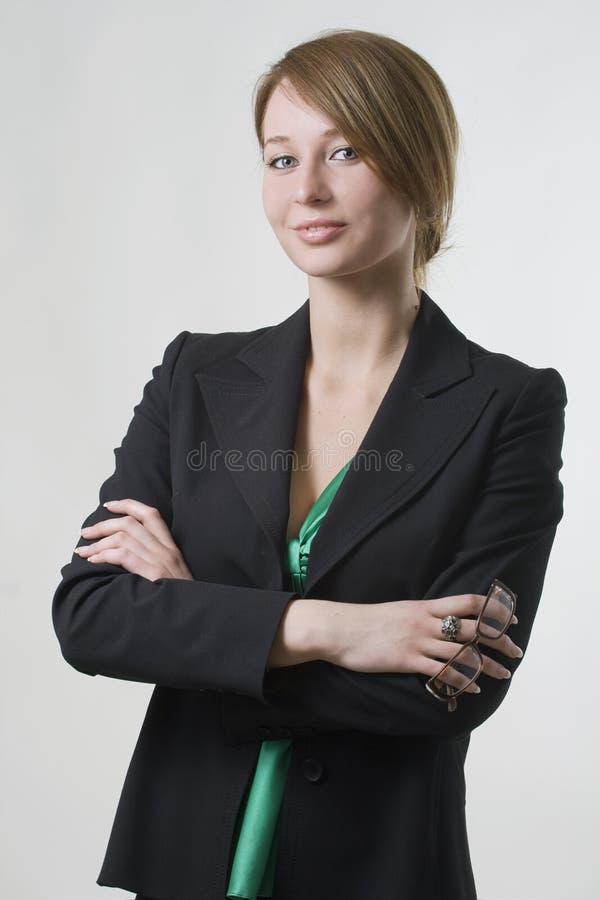 Beautiful executive stock image. Image of caucasian, expressing - 11665579