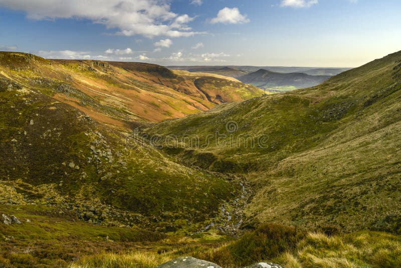 Beautiful, Expansive View from the Hill. Stock Photo - Image of ...
