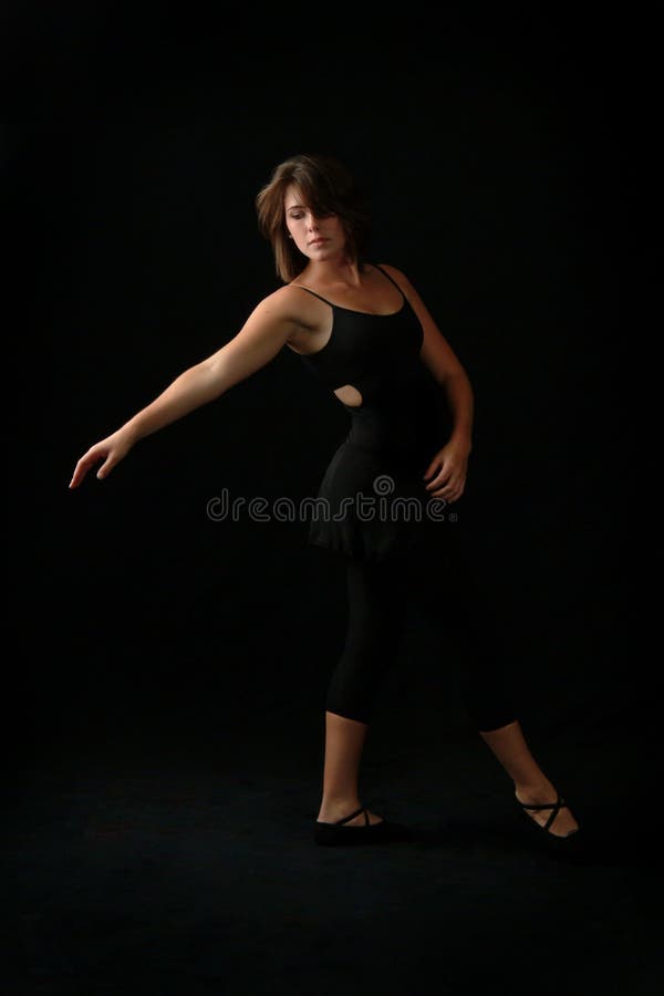 Beautiful Ballet Dancer Reaching Up Stock Image - Image of glamour ...