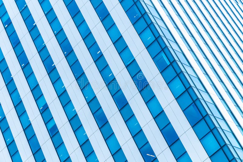 Beautiful Exterior Building and Architecture with Window Pattern Stock ...