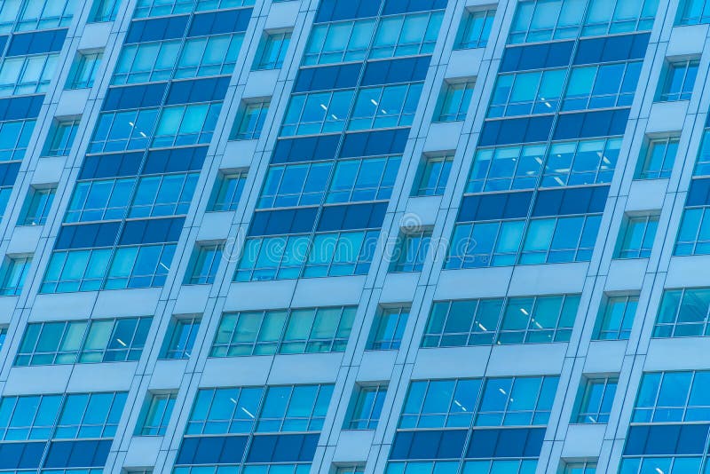 Beautiful Exterior Building and Architecture with Window Pattern Stock ...