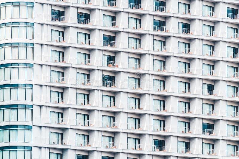 Beautiful Exterior Building with Glass Window Pattern Textures Stock ...