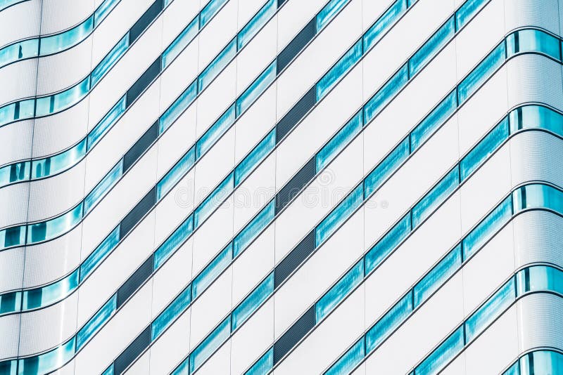 Beautiful Exterior Building with Glass Window Pattern Textures Stock ...