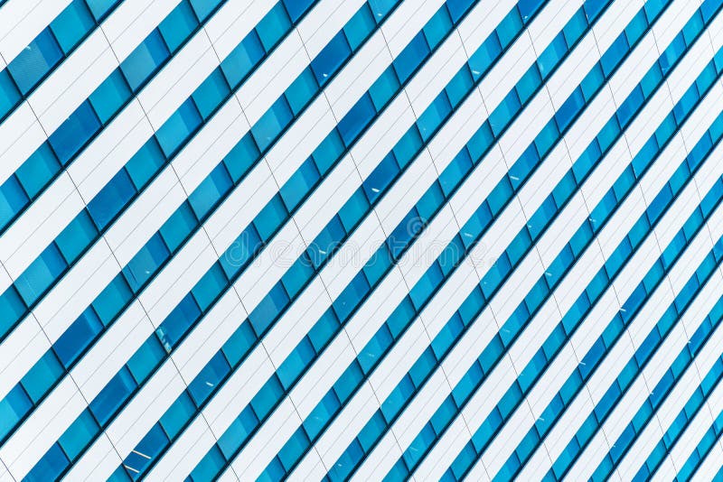 Beautiful Exterior Building and Architecture with Window Pattern Stock ...