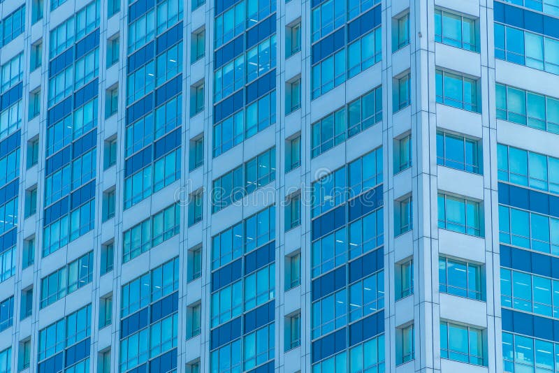 Beautiful Exterior Building and Architecture with Window Pattern Stock ...