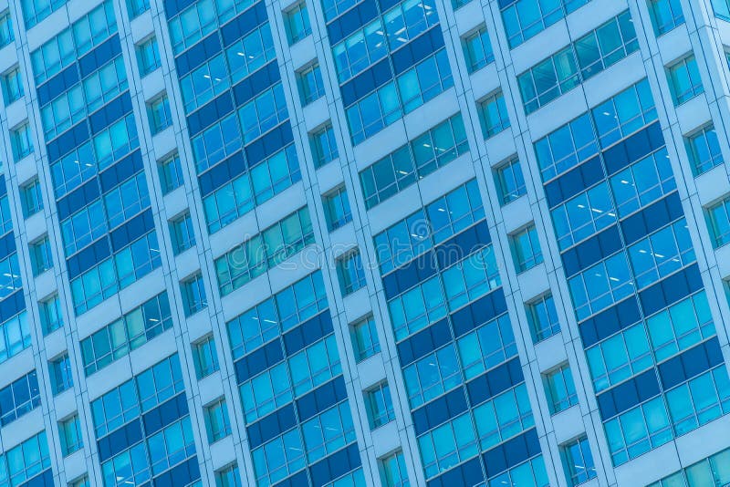 Beautiful Exterior Building and Architecture with Window Pattern Stock ...