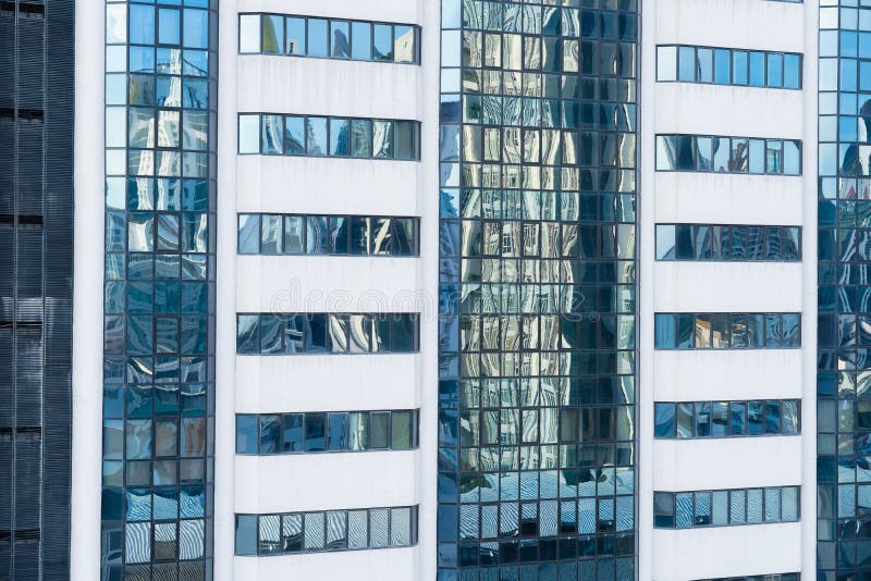 Beautiful Exterior Building with Glass Window Pattern Textures Stock ...