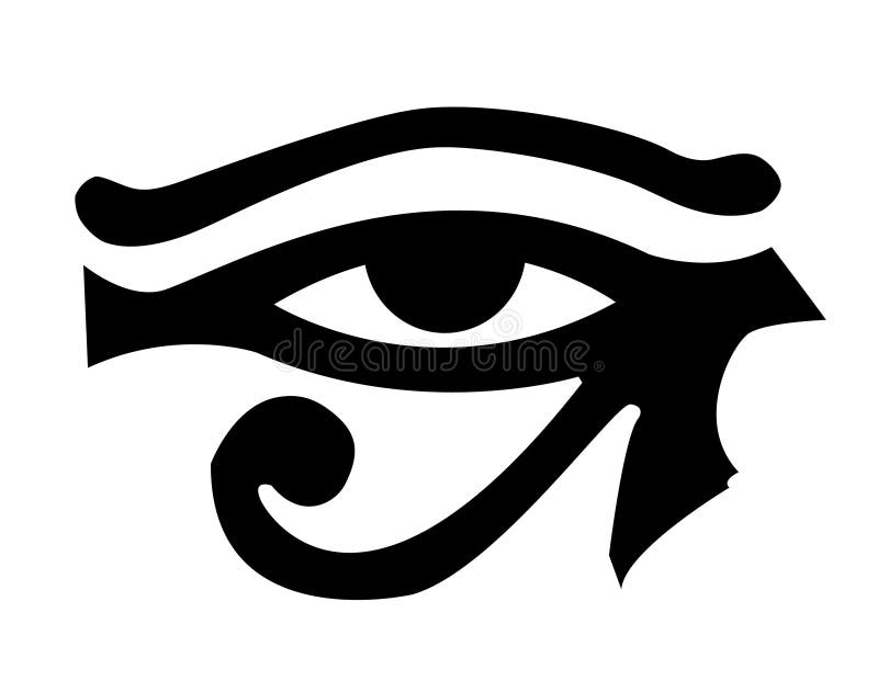 Beautiful Eye of Ra Illustration Stock Illustration - Illustration of ...
