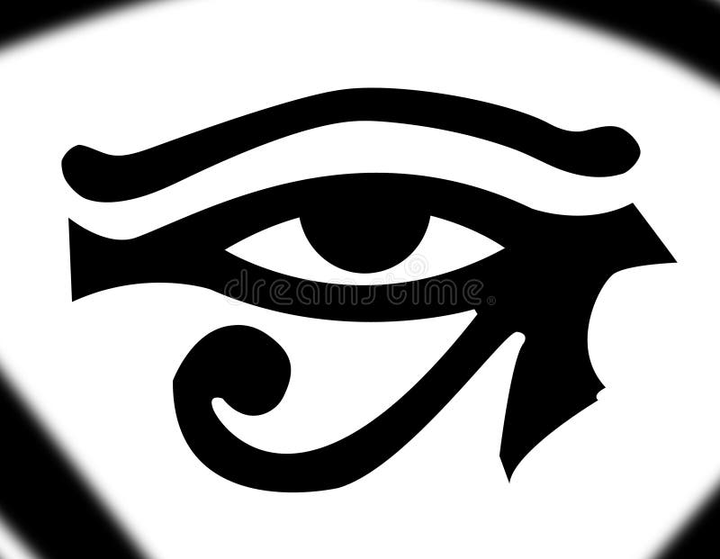 Beautiful Eye of Ra Illustration Stock Illustration - Illustration of ...