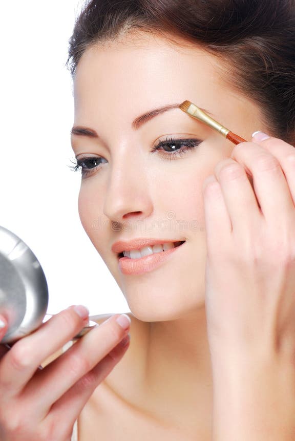 Beautiful eyebrows stock photo. Image of healthy, adult - 7340950