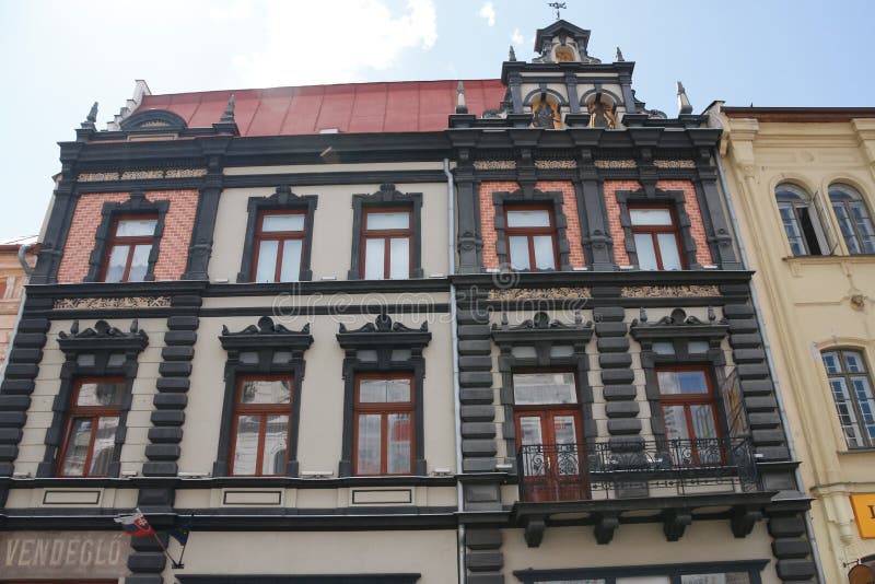 The Facade of a Typical Greek House.Crete Island, Greece Stock Photo ...