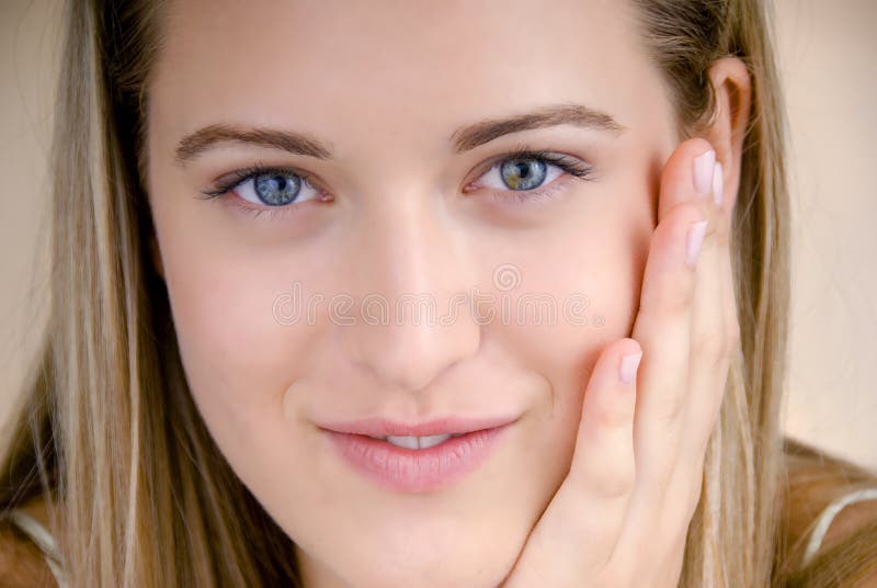 Beautiful face stock image. Image of face, fresh, cleanse - 12432555