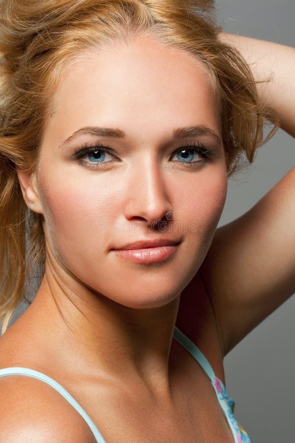 Beautiful face stock photo. Image of girl, expression - 9955248