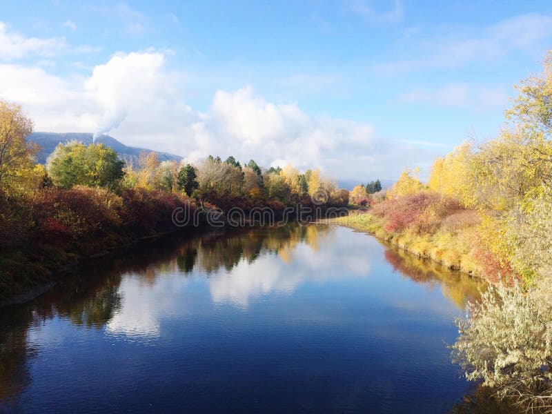 Beautiful fall day! stock photo. Image of water, park - 79600142