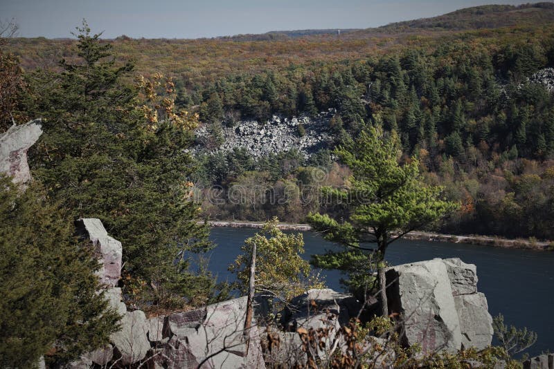 Beautiful Fall Overlook stock photo. Image of enjoy - 129880520
