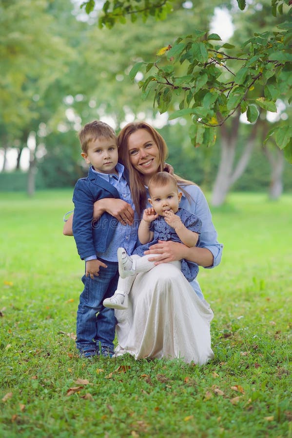 Beautiful family stock photo. Image of parent, cute, look - 53956058