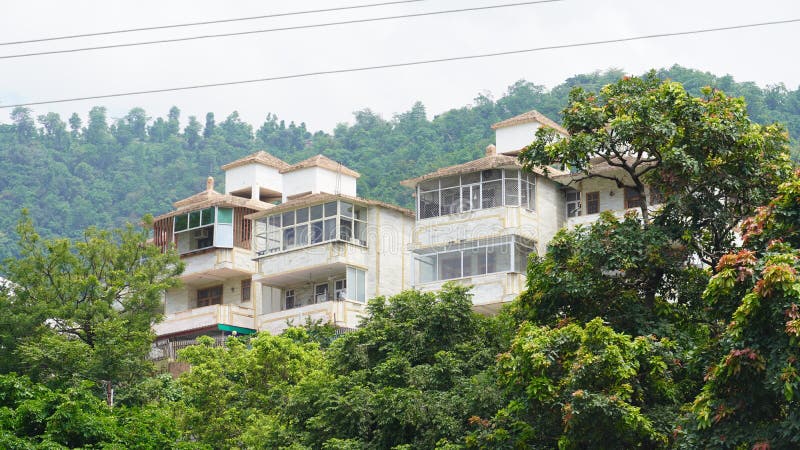 Beautiful and Famous Farmhouse in Rishikesh Stock Photo - Image of ...