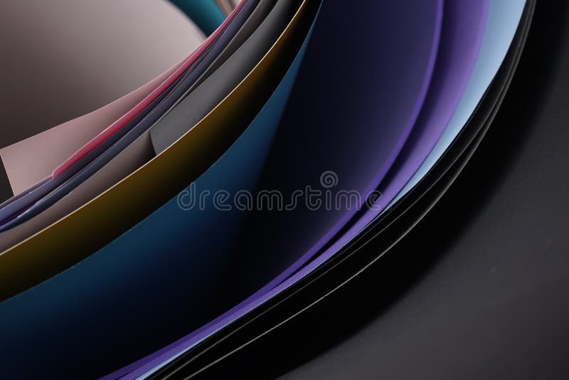 Beautiful Fancy Colored Papers. Multicolored Variety Paper Abstract ...