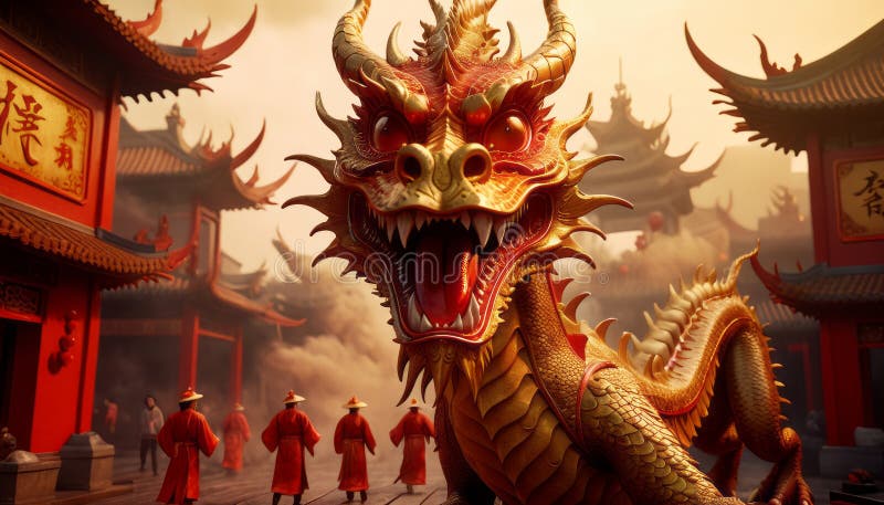 Beautiful Fantasy Dragon. Year of the Dragon According To the Eastern ...