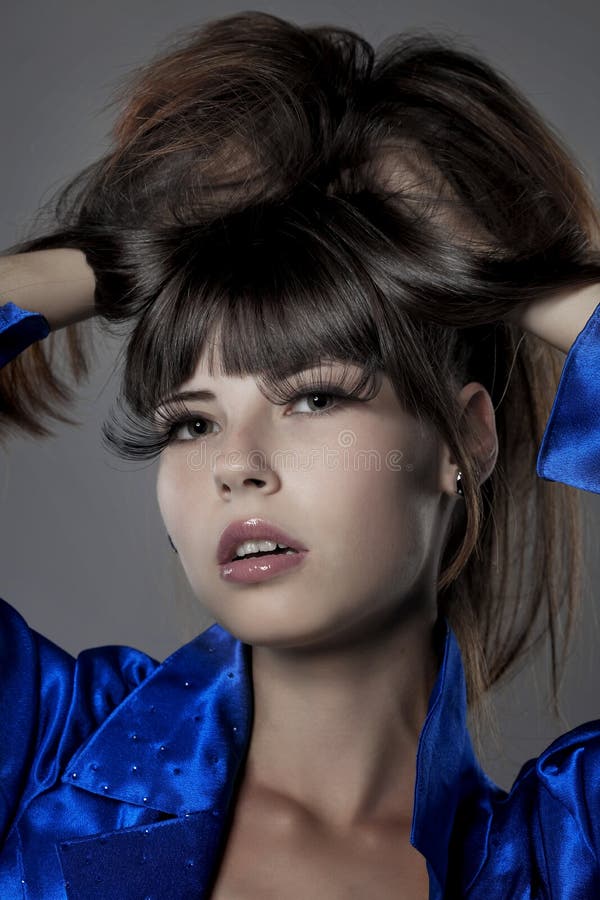 Beautiful fashion model stock photo. Image of human, clothes - 16041088