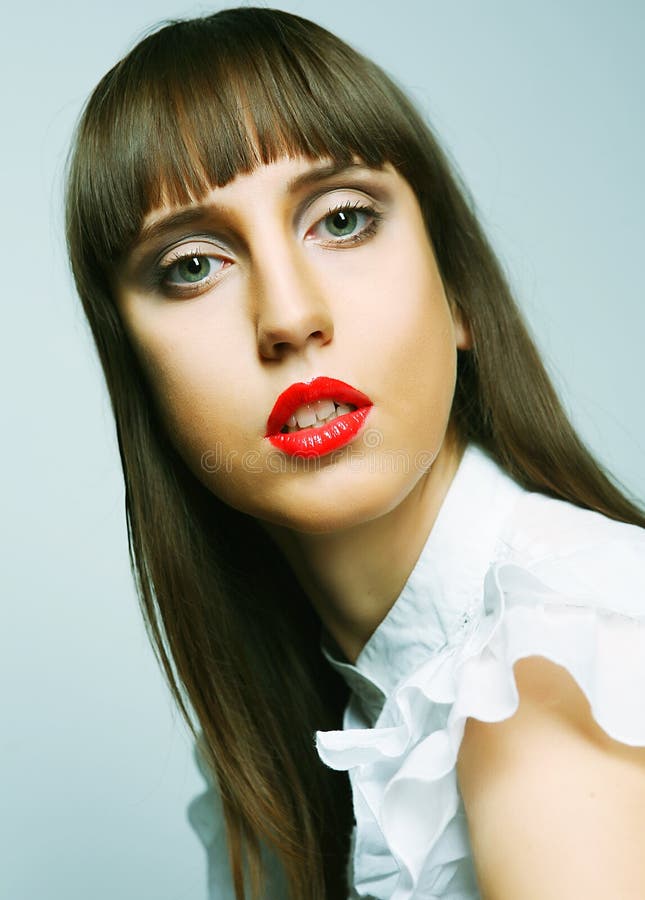 Beautiful Fashion Model stock image. Image of hair, girls - 139563047