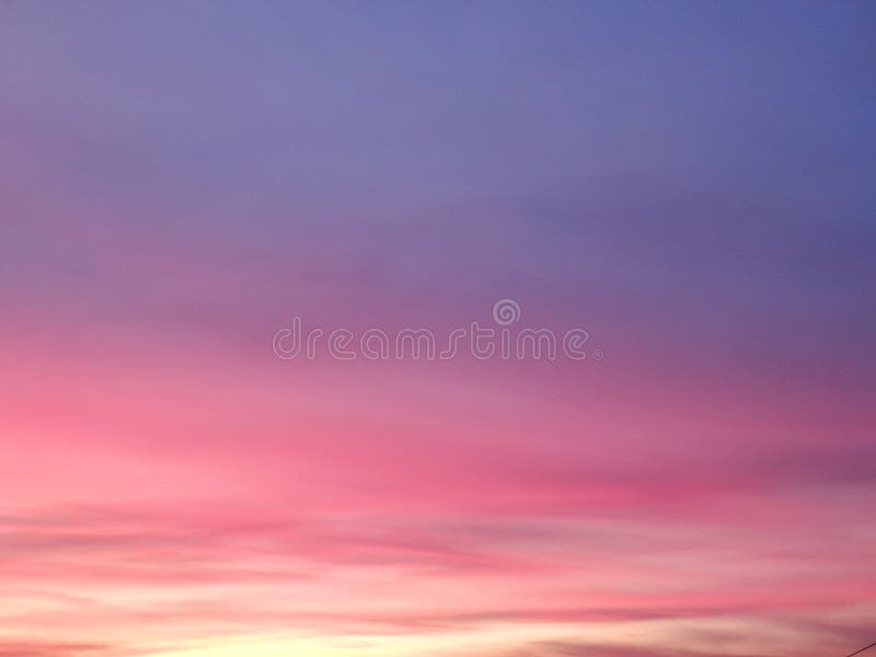 Beautiful Fat Sky at Sunset of the Day Stock Image - Image of clouds ...
