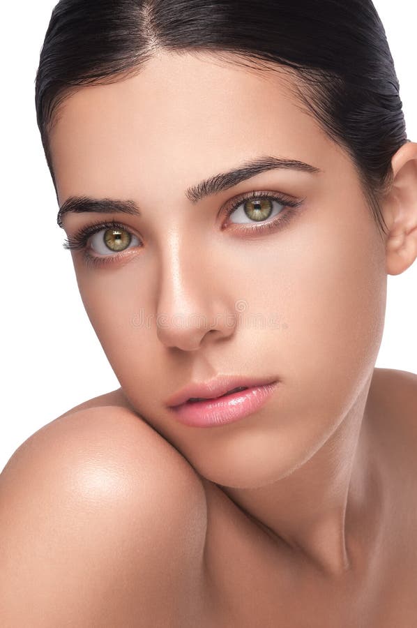 Girl Clean Face stock photo. Image of healthy, freshness - 28336280