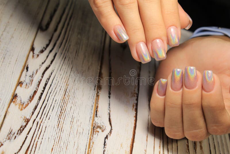 Beautiful Female Hands. stock photo. Image of beauty - 124092212