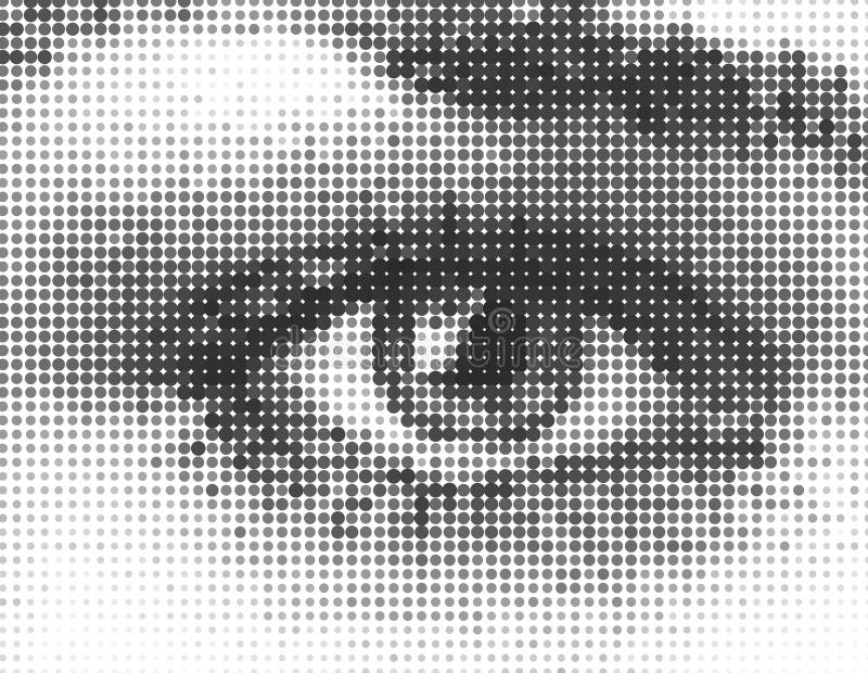 Beautiful Female Look. Vector Stock Vector - Illustration of megapixel ...