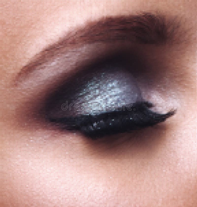 Beautiful Female Look. Vector Stock Vector - Illustration of fashion ...