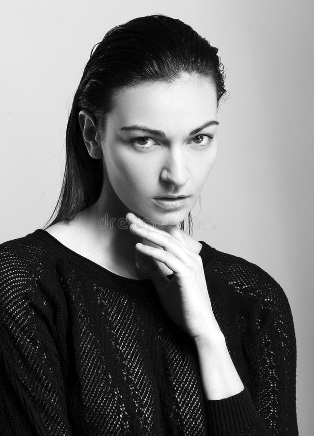 Beautiful female model stock image. Image of cute, adult - 37508561