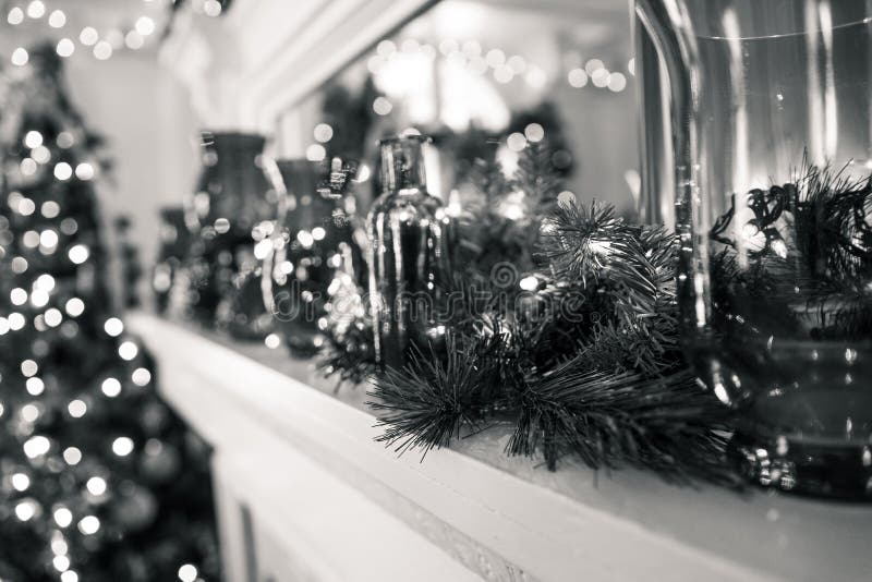 Beautiful Festive Scenery of a House Interior Ready for Christmas ...