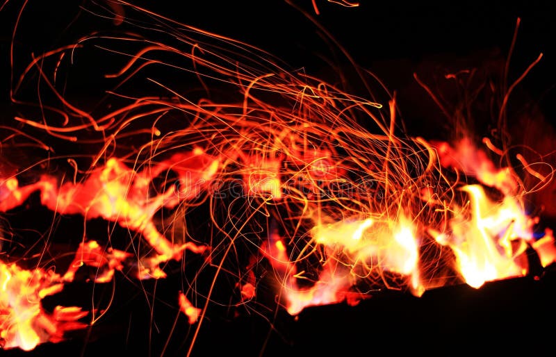 Beautiful fire stock image. Image of flames, orange, fire - 52015897