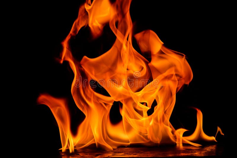 Beautiful fire flames stock image. Image of flames, background - 81400955