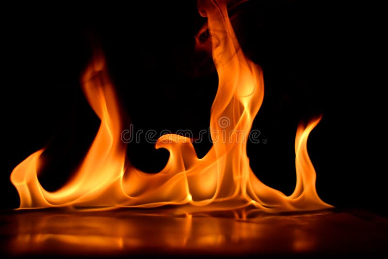 Beautiful fire flames stock photo. Image of blaze, detail - 89469782