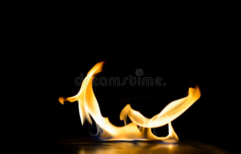 Beautiful fire flames stock photo. Image of burn, background - 89471544