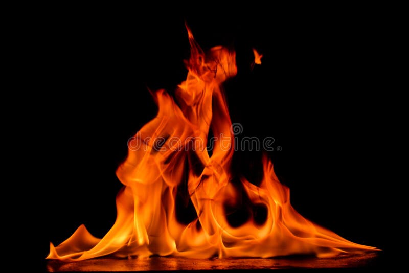 Beautiful fire flames stock image. Image of flame, detail - 89474267