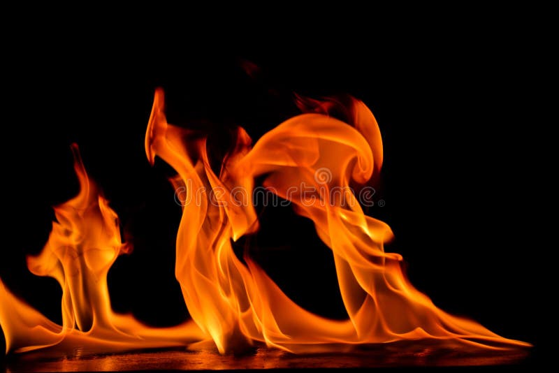 Beautiful fire flames stock image. Image of abstract - 89474443