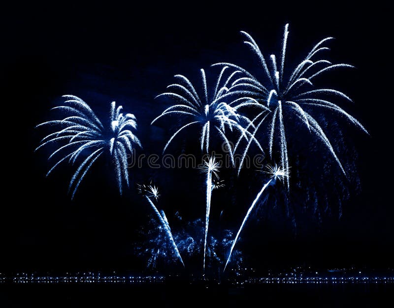 Beautiful red firework stock image. Image of firework - 92720097