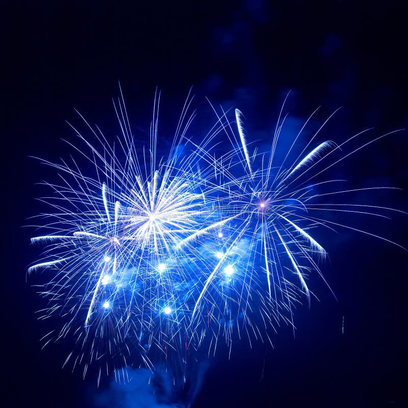 Red Fireworks stock photo. Image of colors, light, colours - 6063142